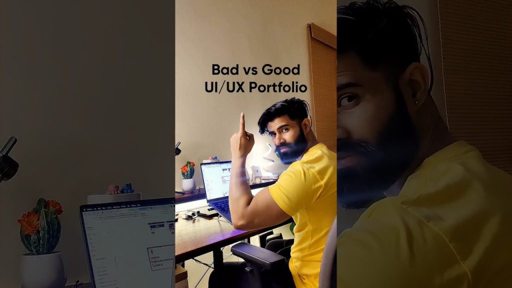 Bad vs Good UI/UX Portfolio | Improve Your Design Portfolio 🚀 # ...